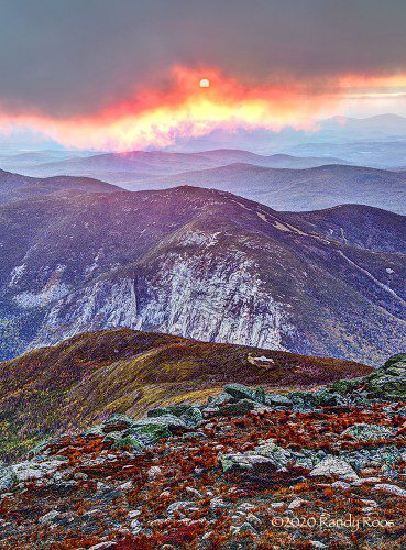 Greenleaf Hut from Mount Lafayette - League of NH Craftsmen